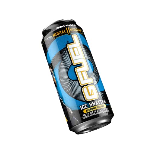 G Fuel Ice Shatter Energy Drink, 16 oz can, 12-pack case – JerkyPro