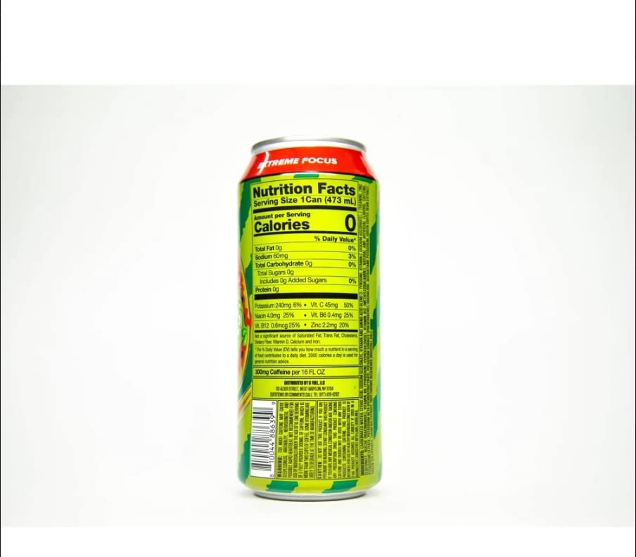 G Fuel Watermelon Limeade Energy Drink, 16 oz can, 12-pack case – JerkyPro