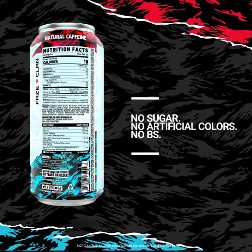 GHOST ENERGY x FAZE CLAN (FAZE POP) - Performance Energy Drink - 12-Pa ...