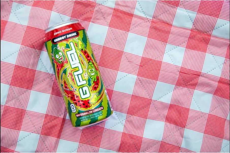 G Fuel Watermelon Limeade Energy Drink, 16 oz can, 12-pack case – JerkyPro