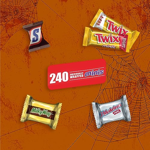 SNICKERS, TWIX, 3 MUSKETEERS & MILKY WAY Individually Wrapped Variety ...